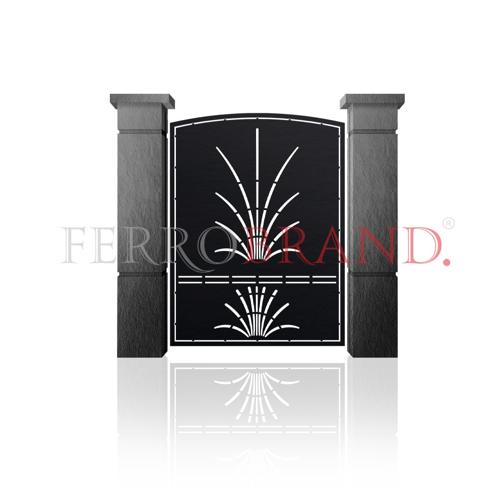 Panou gard mare din tabla debitata model Art 1500x2000mm - FERROBRAND
